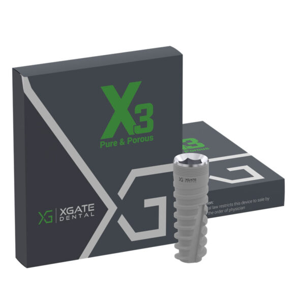 XGATE DENTAL X3 (INTERNAL HEX) + 1 ABUTMENT OF YOUR CHOICE - S.E ...