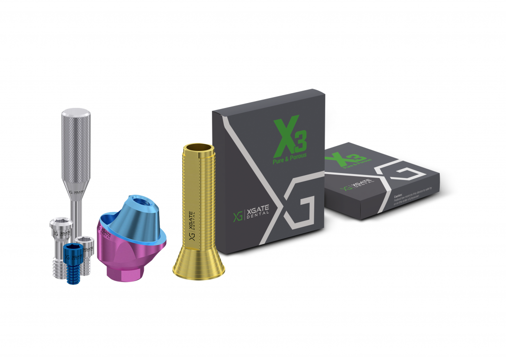 XGATE DENTAL X3 (Internal Hex) + 1 MUA ANGLED (17° / 30°) - S.E ...